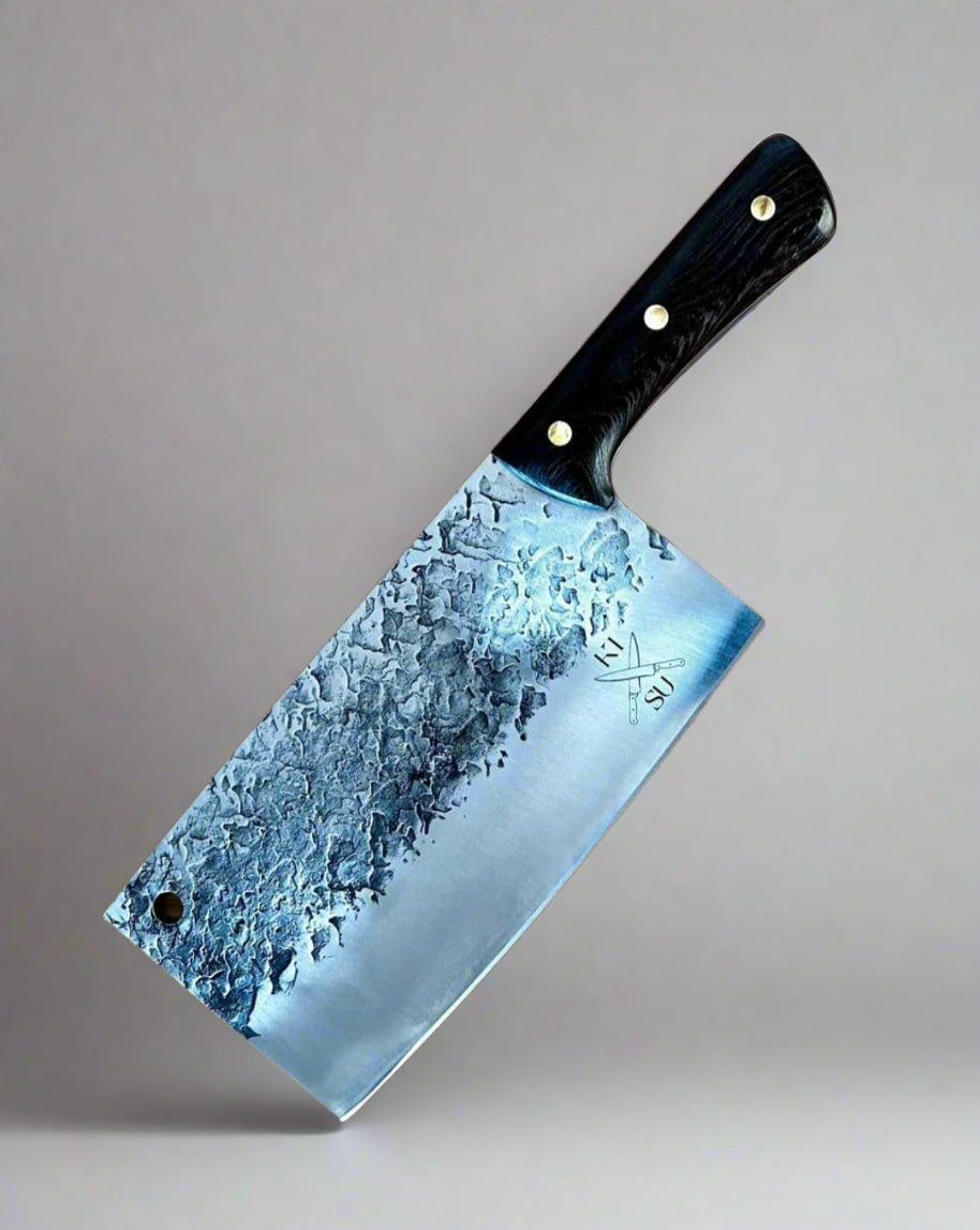 Meat cleaver🔪 The Art of Hand-Forged Precision: The Meat Cleaver That ...